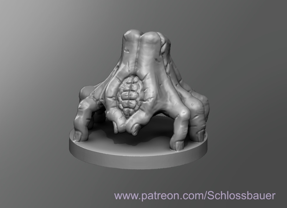 Free STL file Flesh Crawler・3D printable object to download・Cults