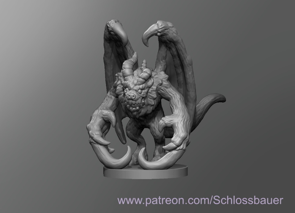 Free STL file Quasit of Yeenoghu・3D printing template to download・Cults