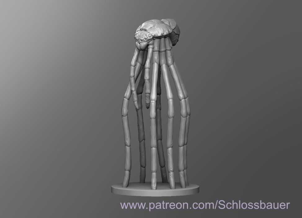 Free STL file Stilt Spider・Model to download and 3D print・Cults