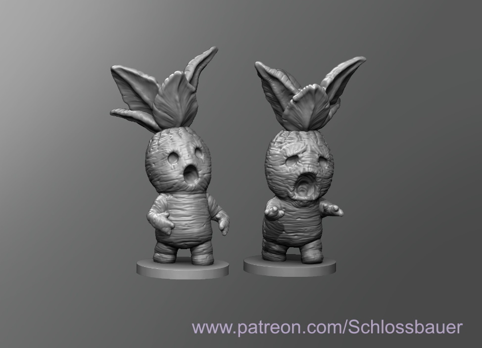 Free 3D file Castlevania Mandragora 🌿・3D printer model to download・Cults