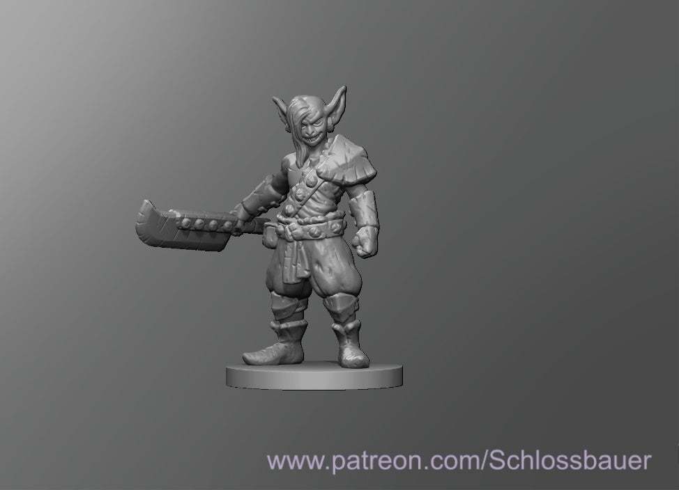 Free STL file Goblin ver1・3D printer design to download・Cults