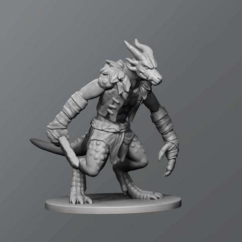 Download free STL file Kobold ver.1 • 3D printable model ・ Cults