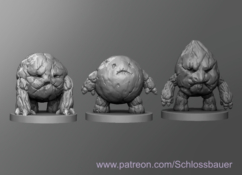 Free 3D file Living Boulder・Template to download and 3D print・Cults