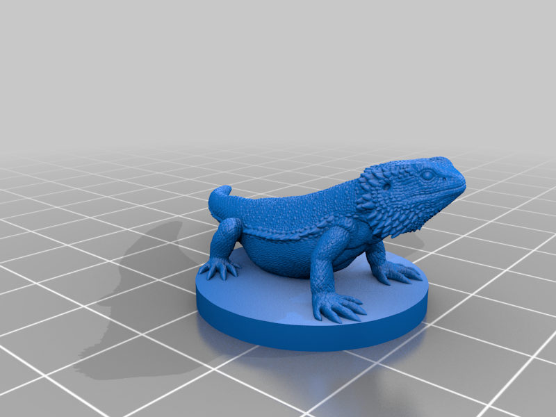 Free 3D file Bearded Dragon 🐉・3D printable model to download・Cults