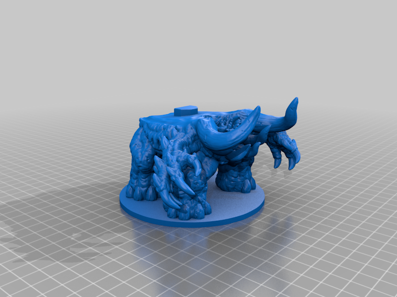 Free STL file Olethrodaemon 🎲・Design to download and 3D print・Cults
