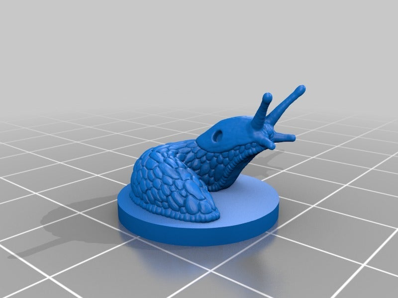 Free STL file Slug 🎲・3D printer model to download・Cults