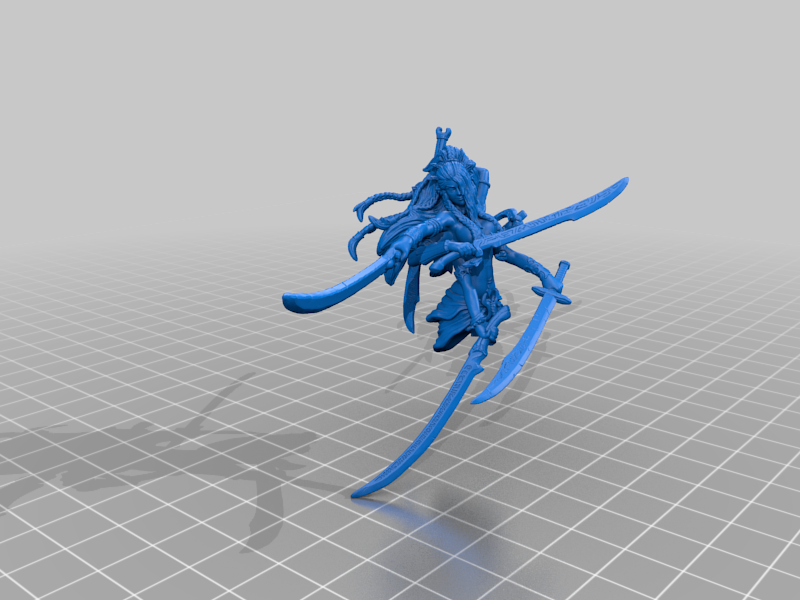 Archivo 3D gratis Marilith 🐉・Objeto imprimible en 3D para descargar・Cults