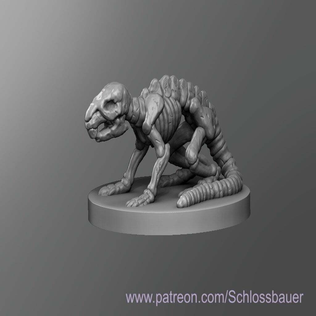 Free STL file Rat Skeleton・3D printing template to download・Cults