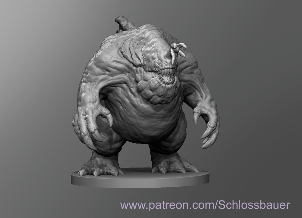 Free 3D file Large Deep One ver1 🎲・Design to download and 3D print・Cults