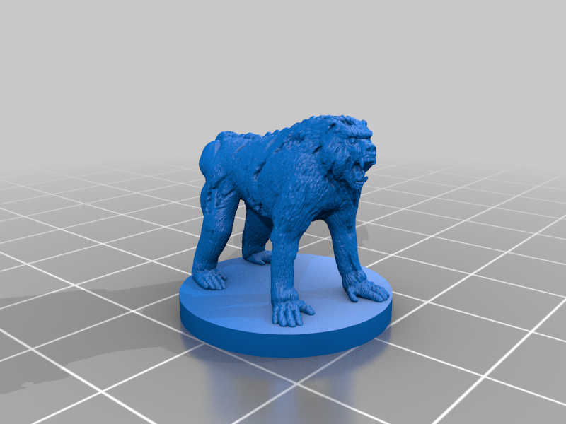 Free STL file Zombie Baboon・3D printable design to download・Cults