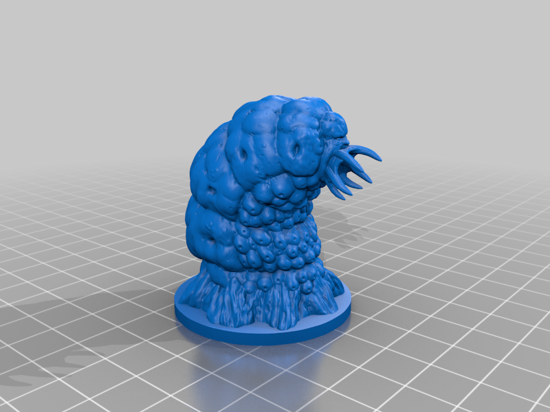 Free STL file Abhorrent Worm 🪱・Template to download and 3D print・Cults