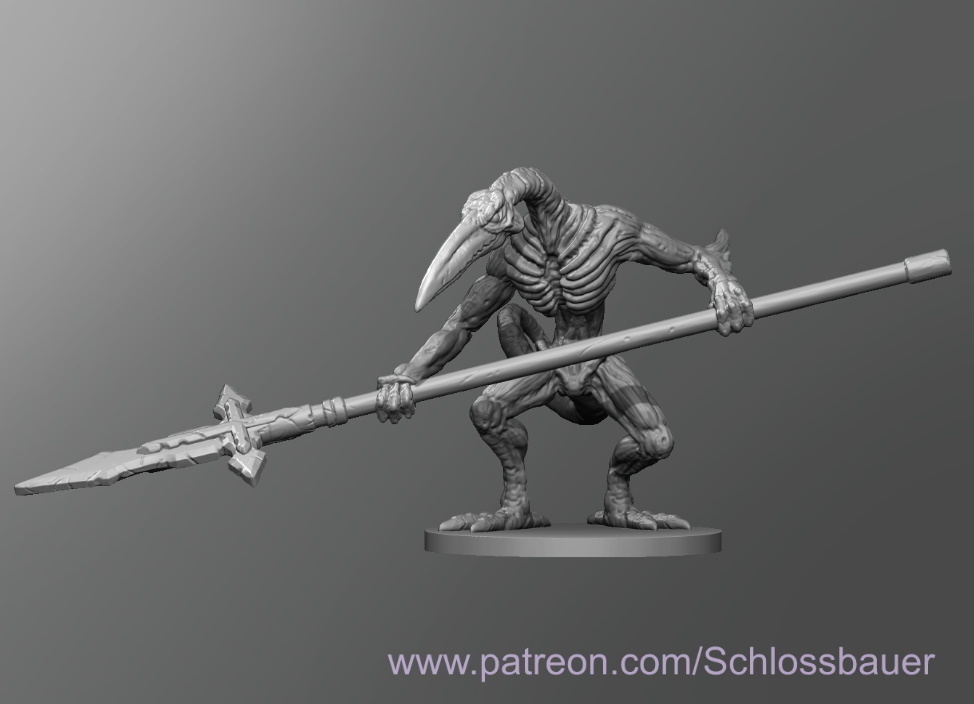 Free 3D file Castlevania Slogra 🎲・3D printable design to download・Cults