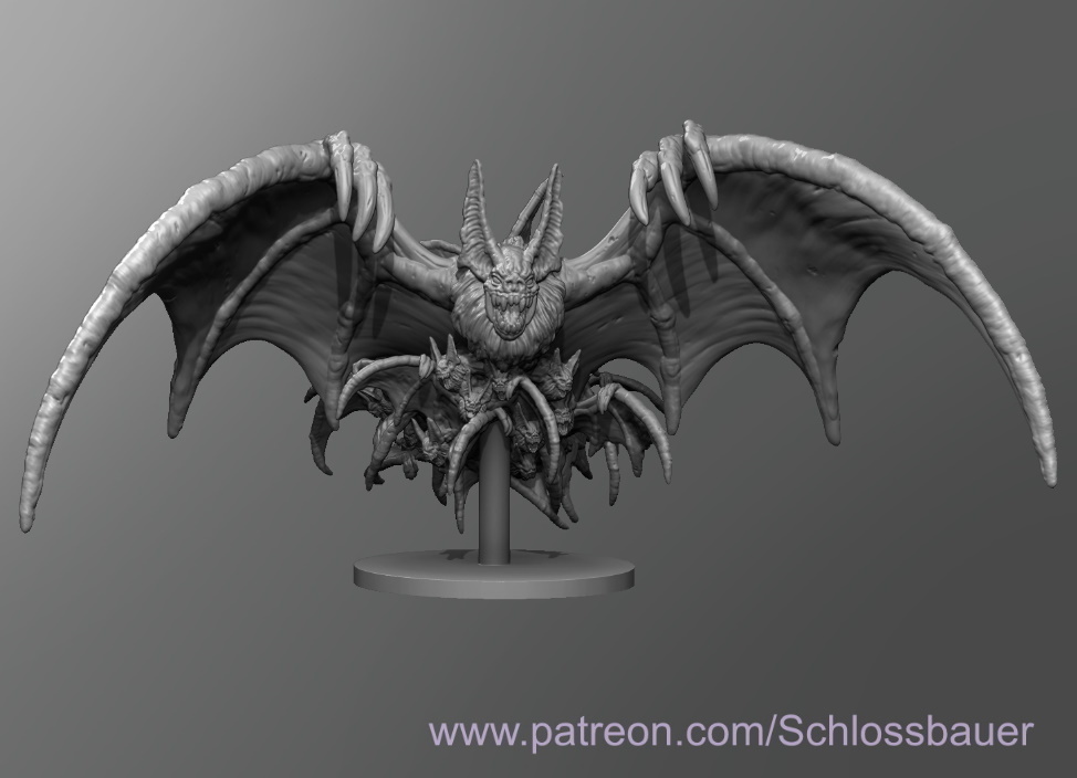 Free 3D file Castlevania Phantom Bat 🦇・Design to download and 3D print ...