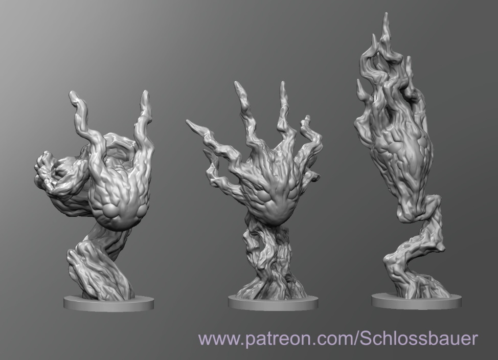 Free 3D file Lightning wisp 🌩️・Model to download and 3D print・Cults