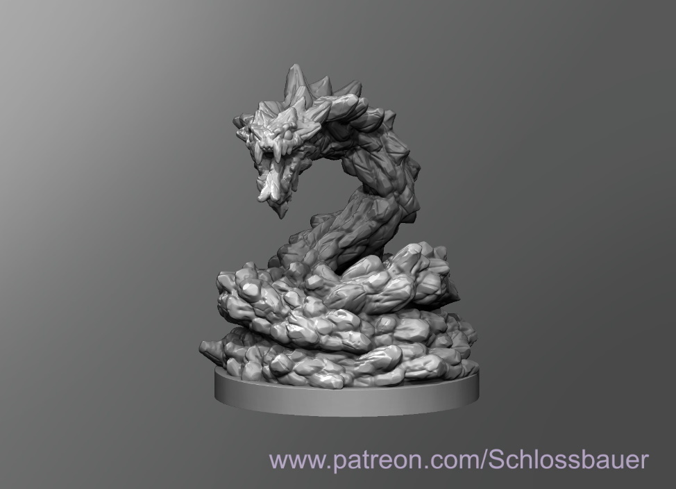 Free 3D file Icicle Snake 🐍・Model to download and 3D print・Cults