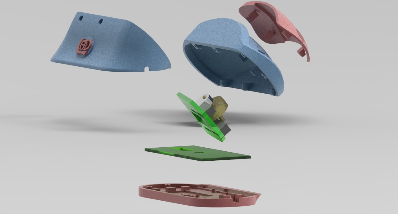 STL file mouse Ergonomic Computer Mouse from an ordinary mouse 🐁・3D ...