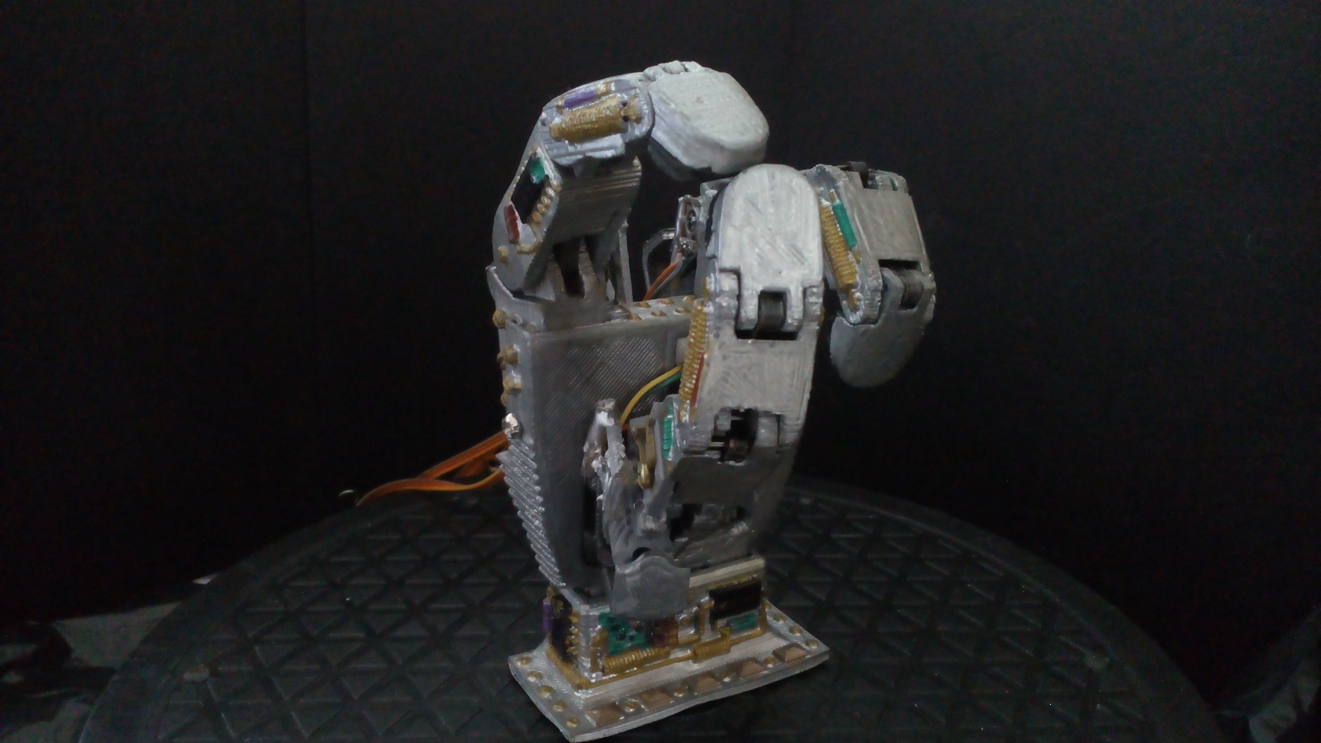 Download STL file Three Finger Robotic Hand • Model to 3D print ・ Cults