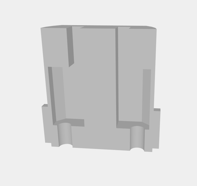 Fichier STL gratuit adaptateur pour NEMA 1-15 et JIS C 8303, Classe II ...