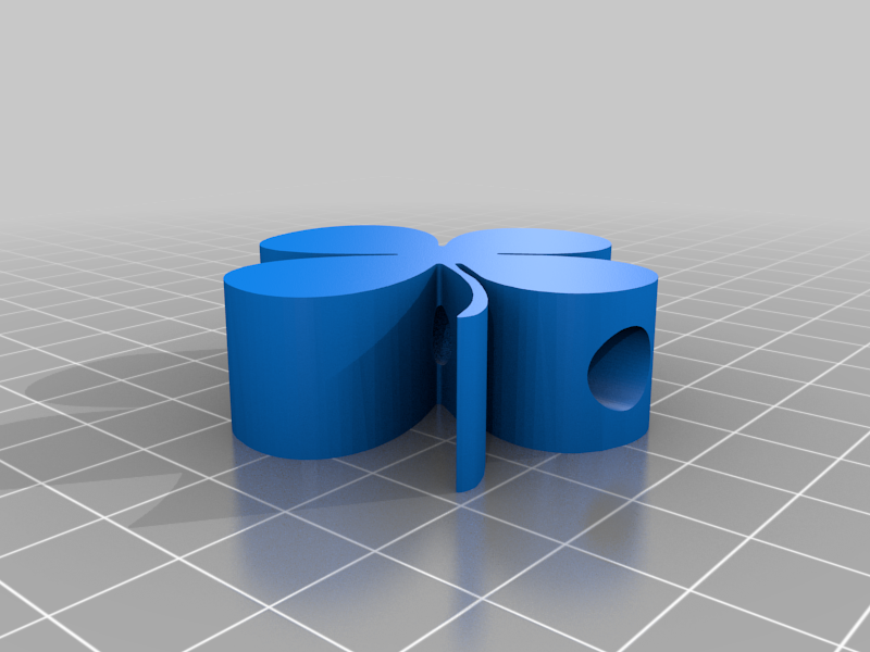 Free 3D file Clover Straw Topper・Template to download and 3D print・Cults