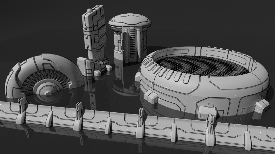 Free 3D file Tech Terrain ⚔・3D printable model to download・Cults