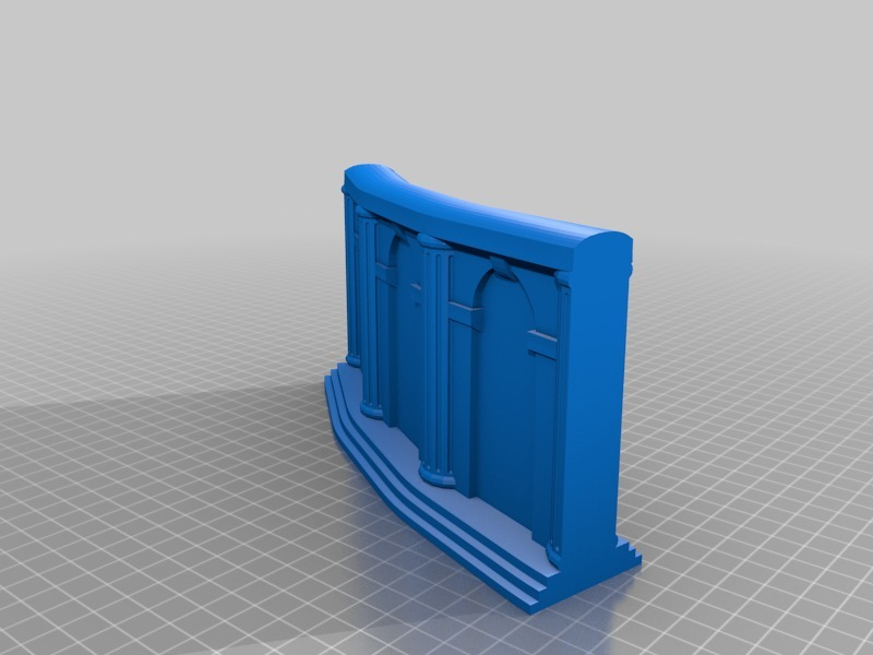 Free 3D file Arena Walls 🎲・3D printable model to download・Cults