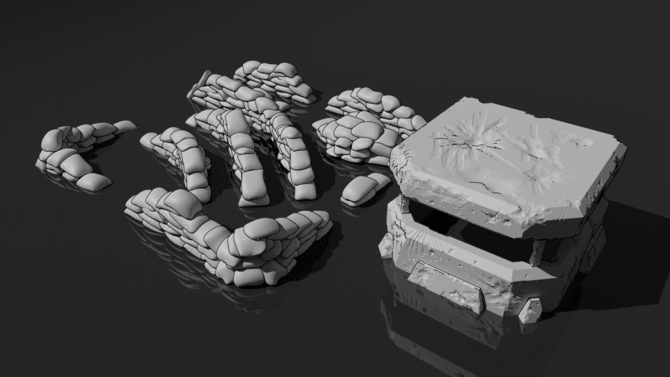 Fichier 3D gratuit Bunker et sacs de sable 🎲・Objet imprimable en 3D à ...