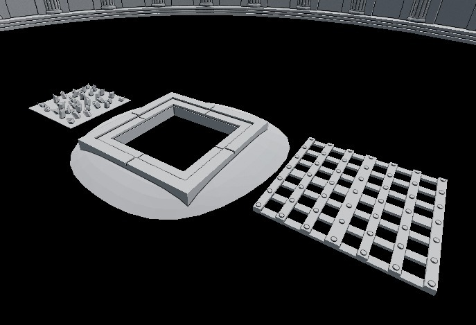 Free 3D file Arena Ready Pillars & Spike Pit 🪤・3D print design to ...