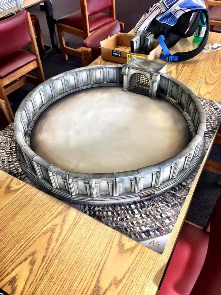 Free 3D file Arena Walls 🎲・3D printable model to download・Cults