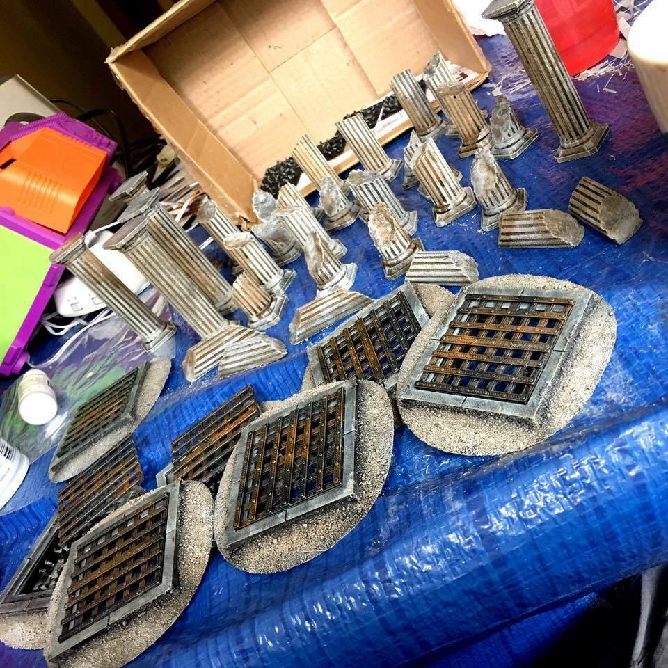 Free 3D file Arena Ready Pillars & Spike Pit 🪤・3D print design to ...