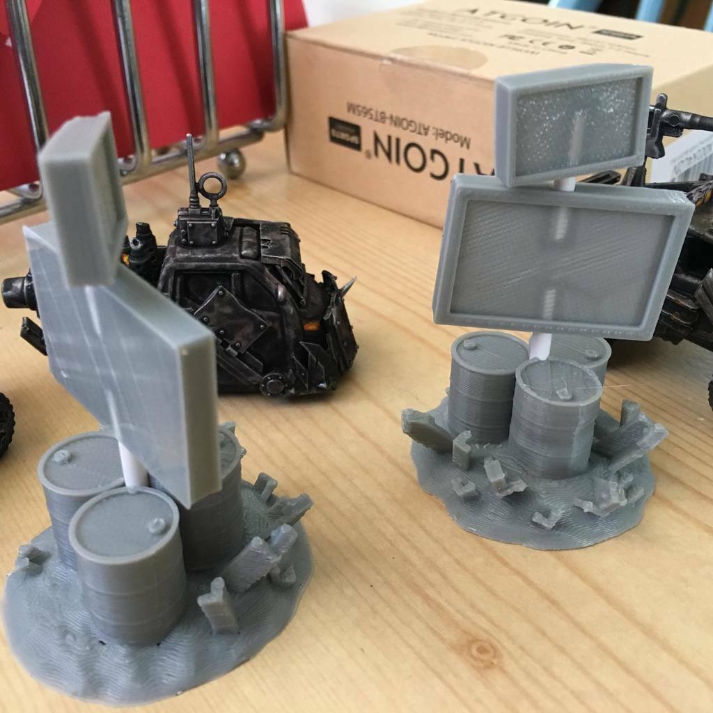 Archivo 3D gratis Gaslands VidScreen Puerta Obstáculos・Modelo para descargar y imprimir en 3D・Cults