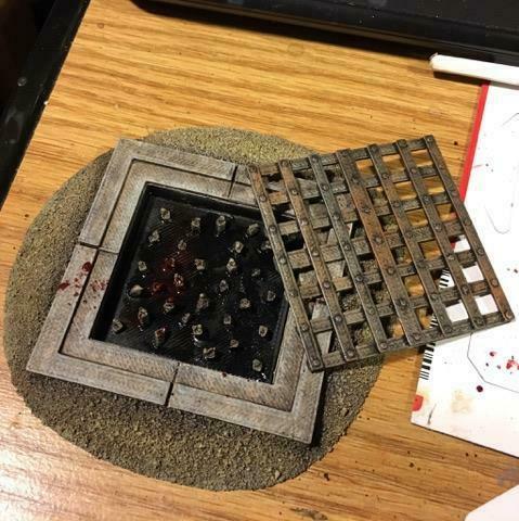 Free 3D file Arena Ready Pillars & Spike Pit 🪤・3D print design to ...