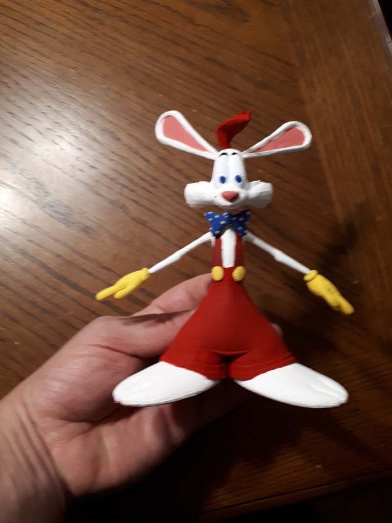 Free STL file Roger Rabbit・3D printable design to download・Cults