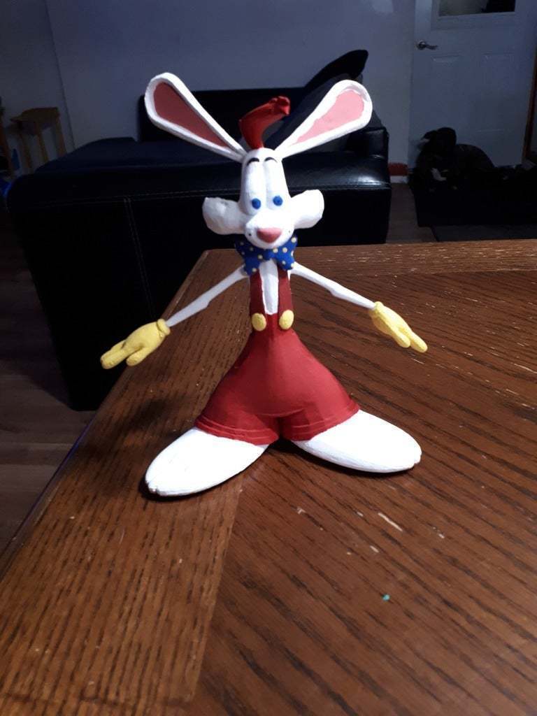 Free STL file Roger Rabbit・3D printable design to download・Cults