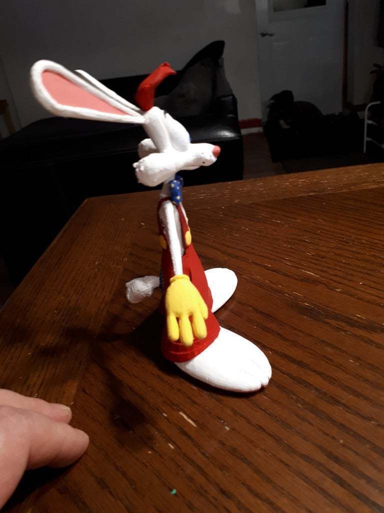 Free STL file Roger Rabbit・3D printable design to download・Cults
