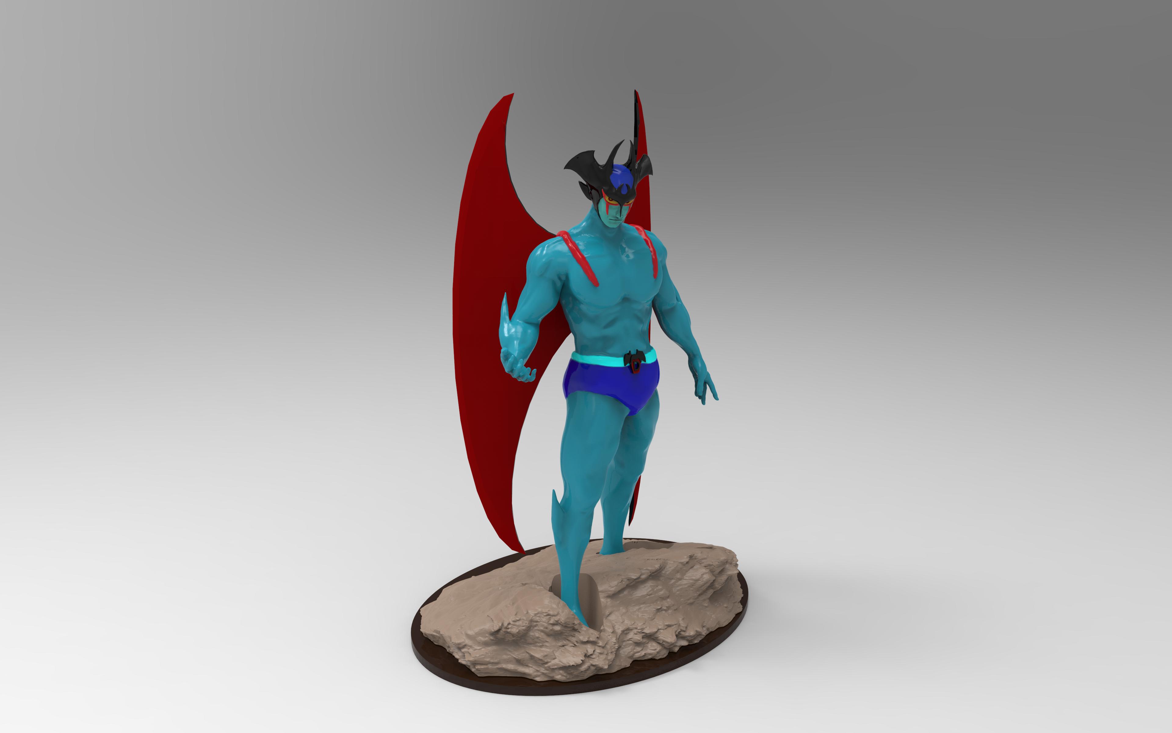 3D file Devilman Tv anime・3D printing template to download・Cults