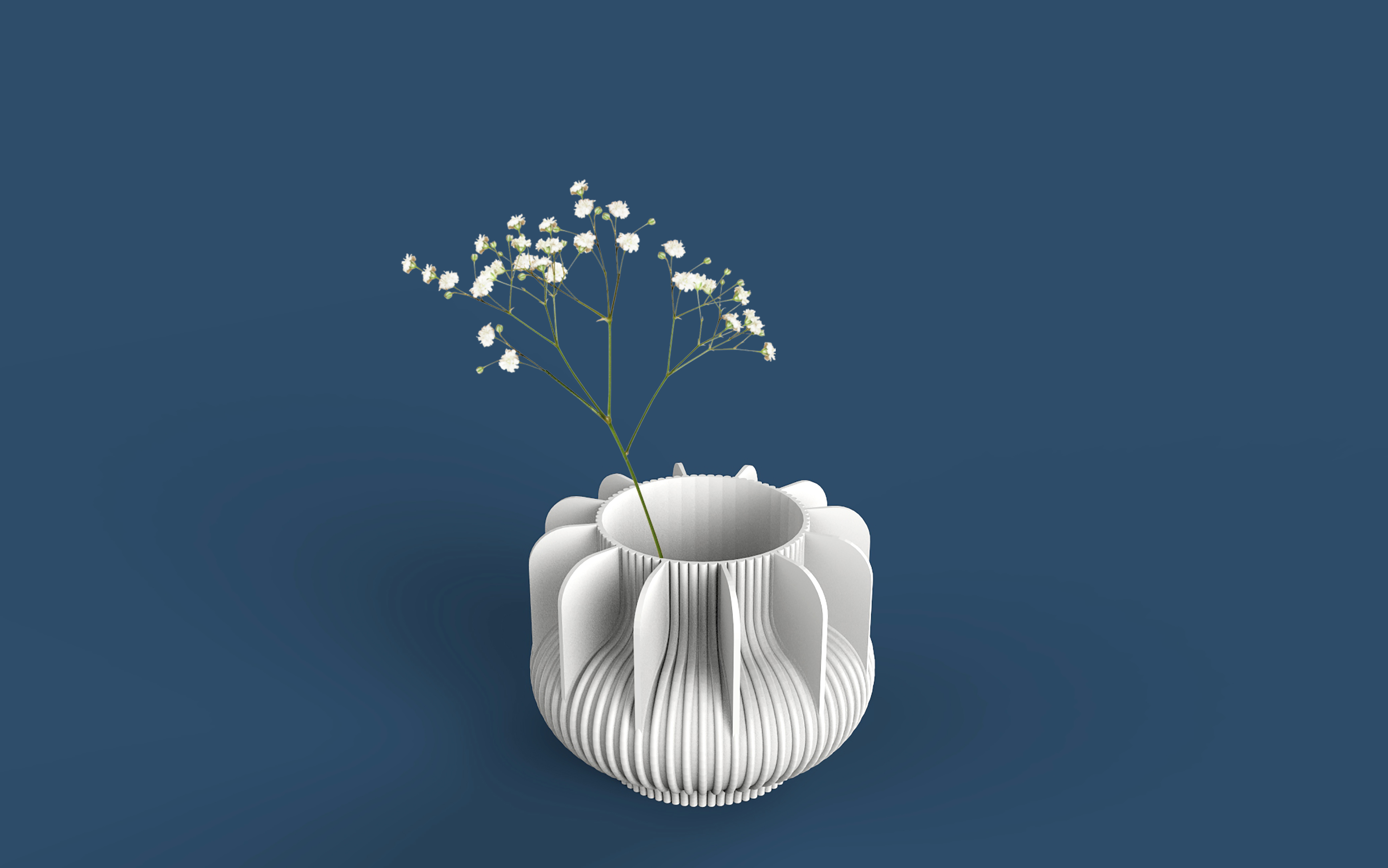 Download free STL file flowerpot/vase • 3D printing template ・ Cults