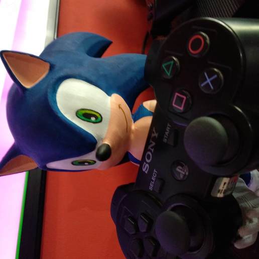 Download STL file Sonic controller stand • 3D printing model ・ Cults