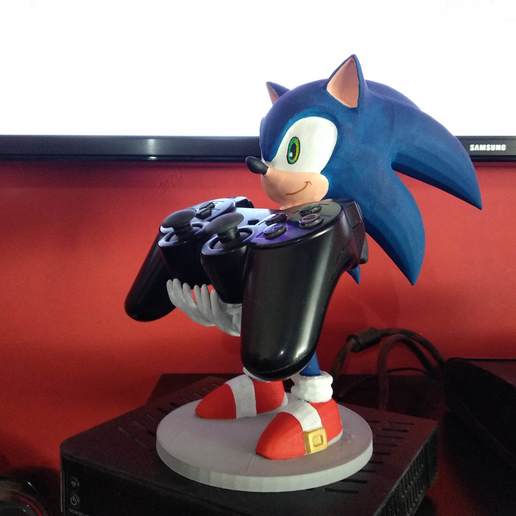 Download STL file Sonic controller stand • 3D printing model ・ Cults