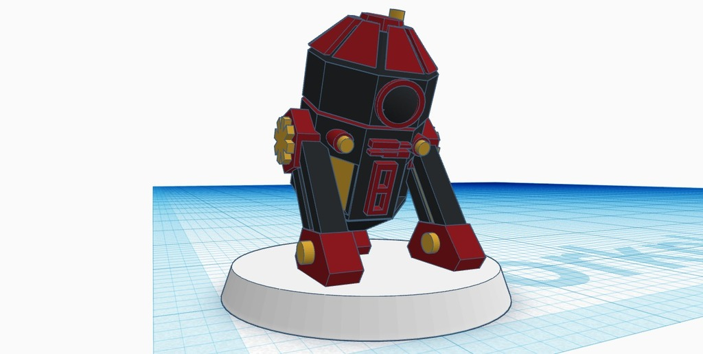 Free 3D file Sith Droid Star Wars RPG 🤖・3D printable object to download ...