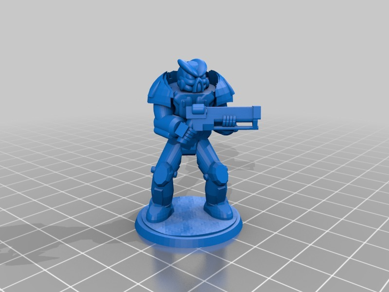 Free 3D file X-01 Power Armor 28mm Fallout retrofuturistic 🧞‍♂️・Design ...