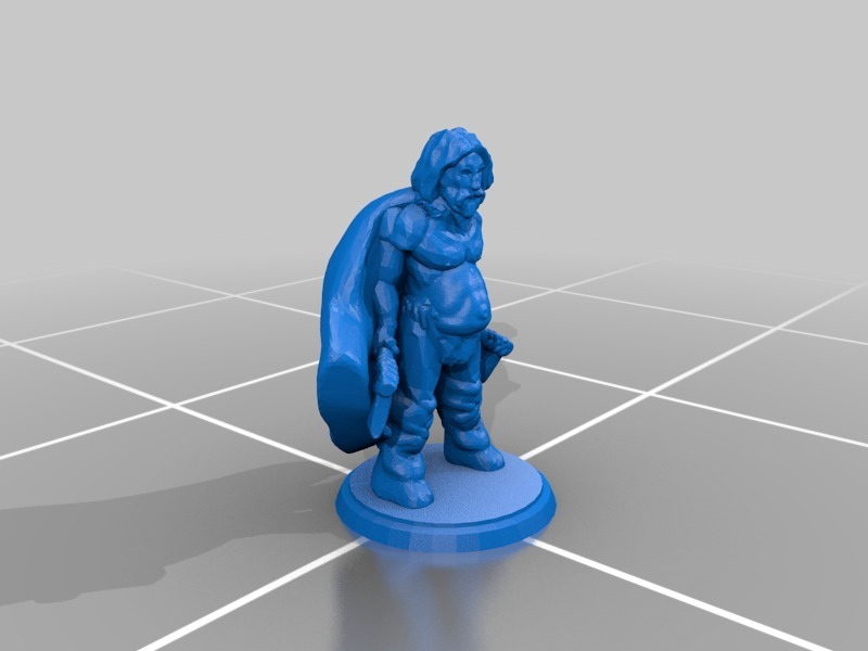 Free 3D file Barbarian Champion Outlander DnD #pocket-dungeons #pocket ...