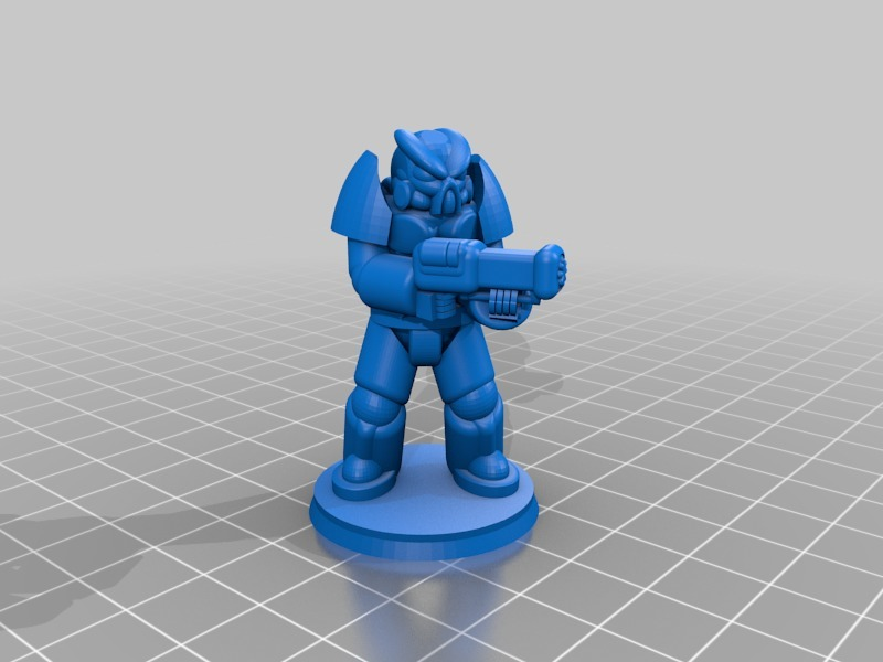 Archivo 3D gratis FWW X02 Fallout Advanced Power Armor Enclave・Plan de ...