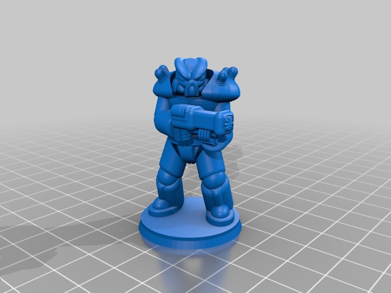 Free 3D file Fallout Tesla X-01 Enclave Power Armor Retrofuturistic ...