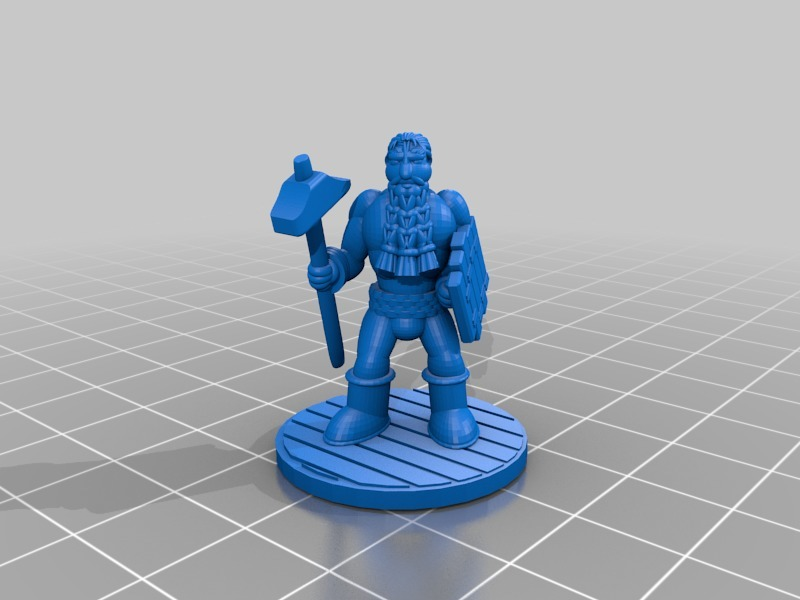 Free 3D file ULFBERHT the Farseeing Pathfinder Viking Blacksmith D&D ...