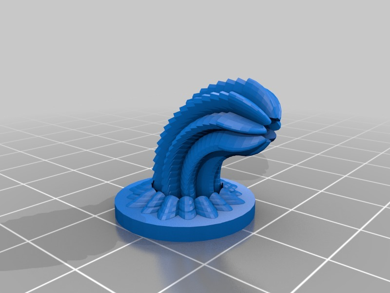 Free 3D file Purple Worm Burrower 15mm #D&D #DnD #Pathfinder #pocket ...