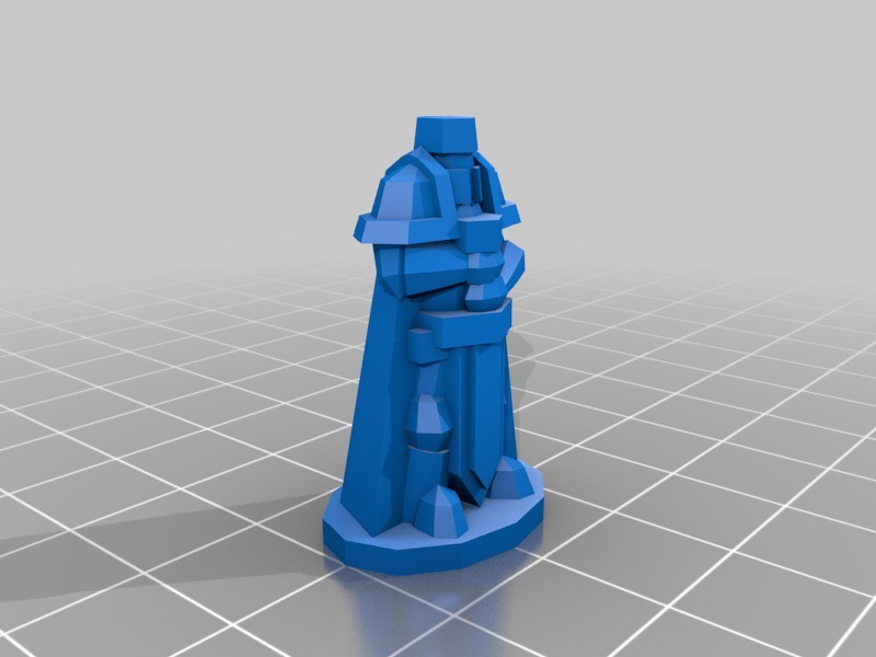 Free 3D file 30mm Knight of the Order Low-Poly・3D printer model to ...