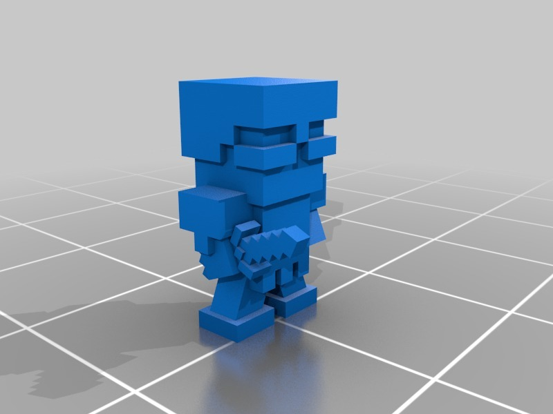 Free 3D file Block Soldier・3D printable model to download・Cults
