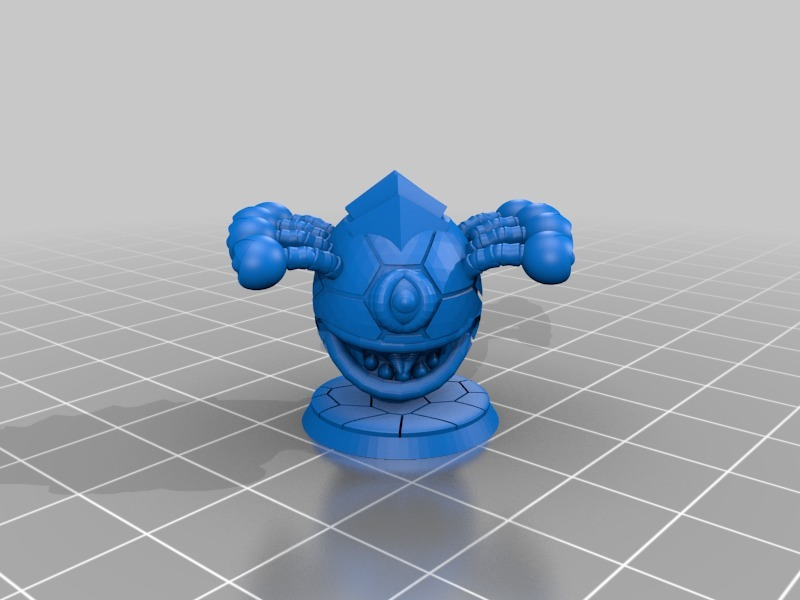 Free 3D file Beholder Eye Tyrant 28mm dnd Pathfinder・Design to download ...