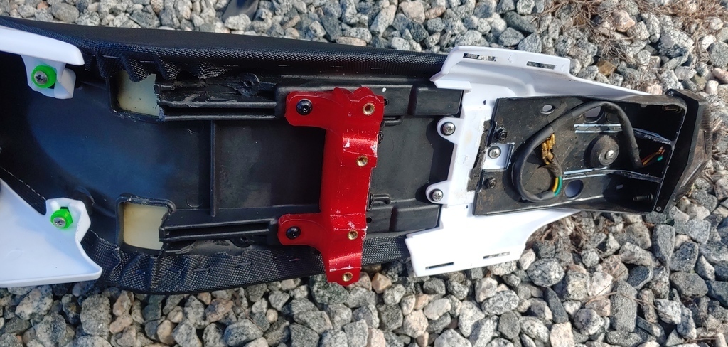 Free 3D file crf50 seat and plastic and gas tank conversion to razor ...