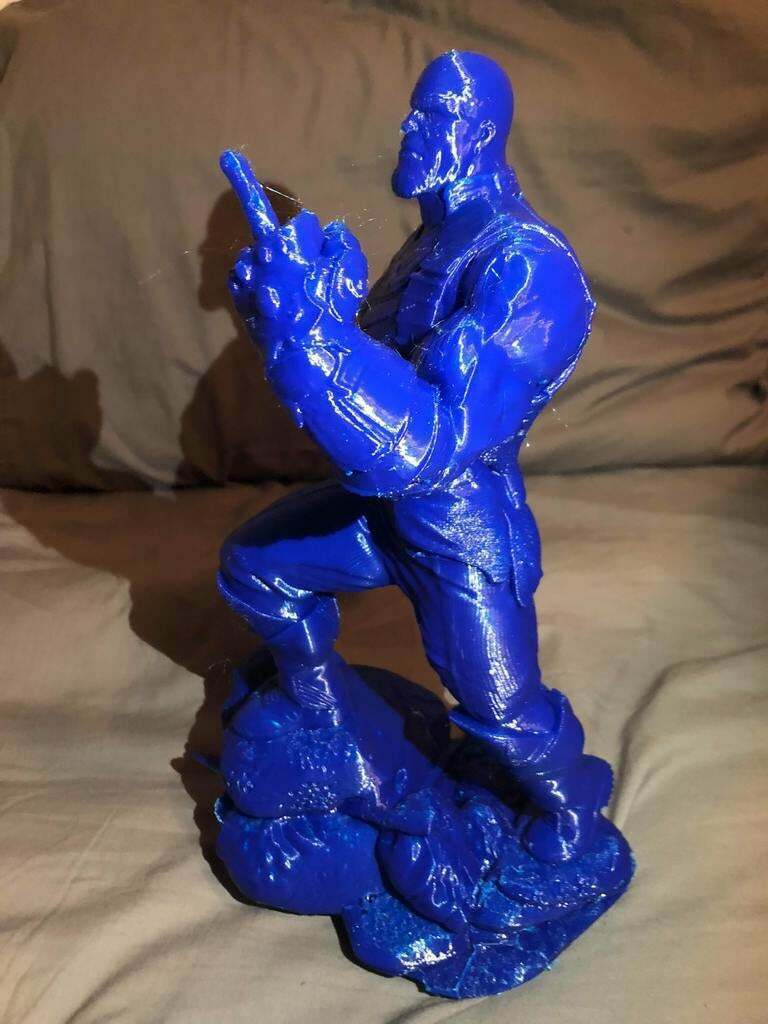 Free STL file Thanos - Middle Finger Remix 🖕・3D printable model to ...